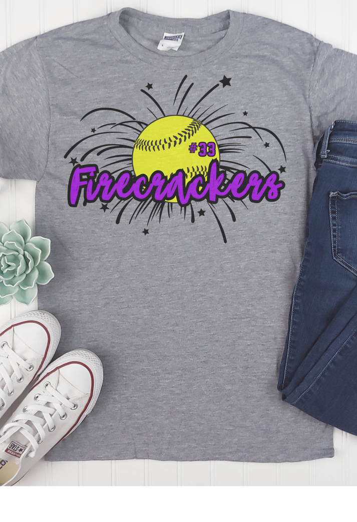 Firecrackers T-Shirt – Rainey Skye Designs